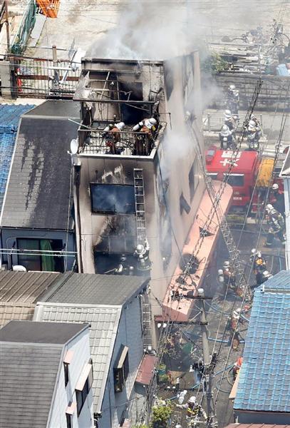 昼火事、民家全焼…脱出しけが人なし 大阪・西成 - 産経ニュース